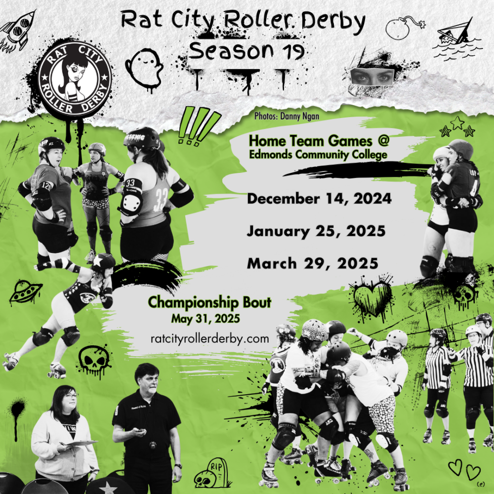 Rat City Roller Derby – Seattle’s premier flat-track roller derby league